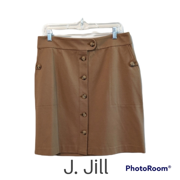 J. Jill | Skirts | Nwt J Jill Skirt Button Skirt New With Tags | Poshmark